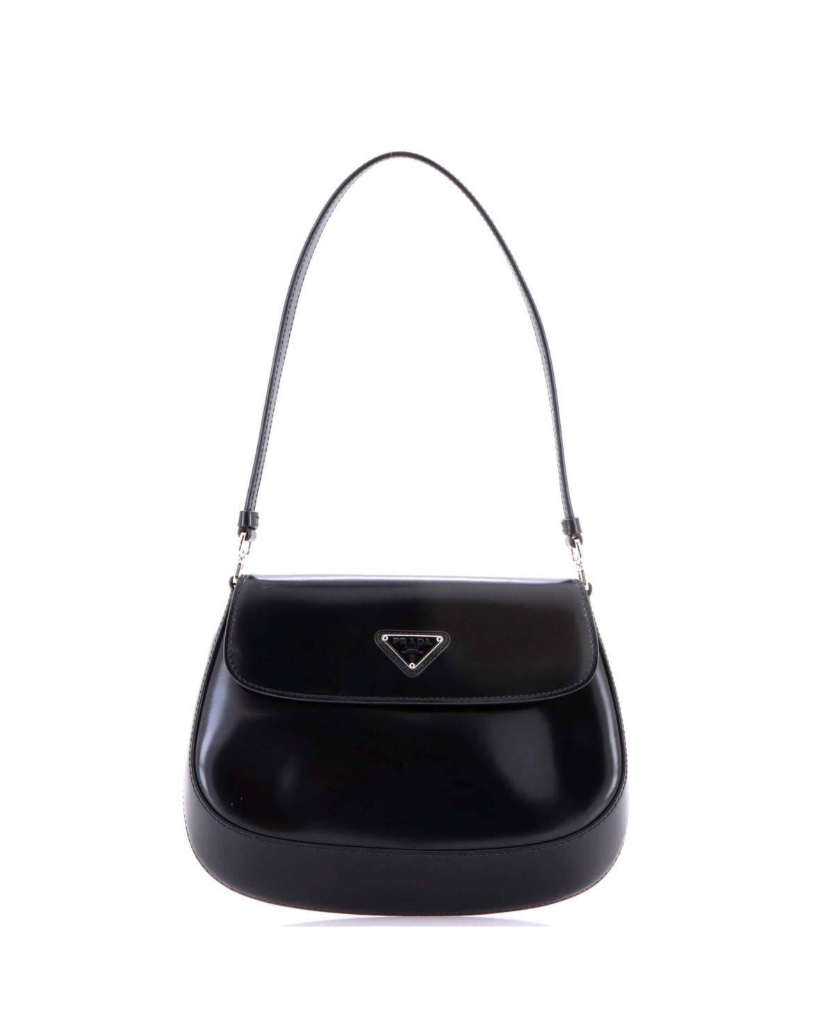 Click here for Pre-Owned Prada Small Cleo Flap Shoulder Bag Spazz... prices