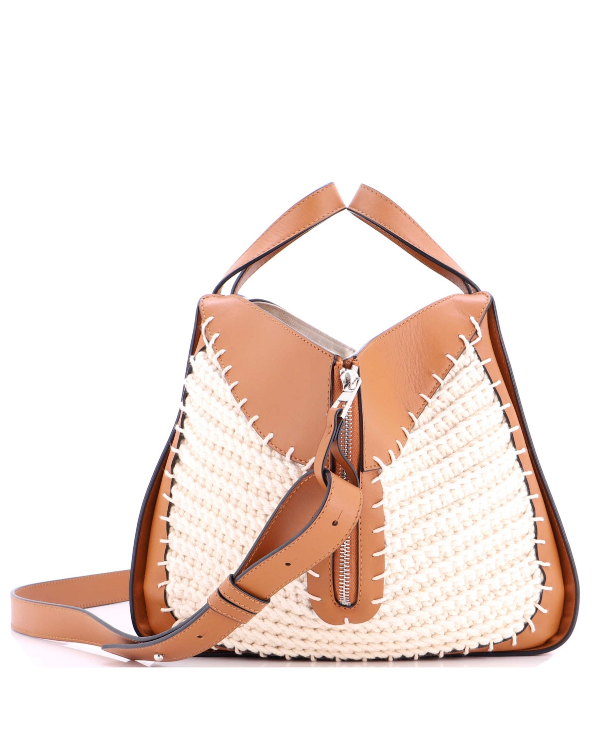 Click here for Pre-Owned Loewe Small Hammock Bag Leather and Croc... prices