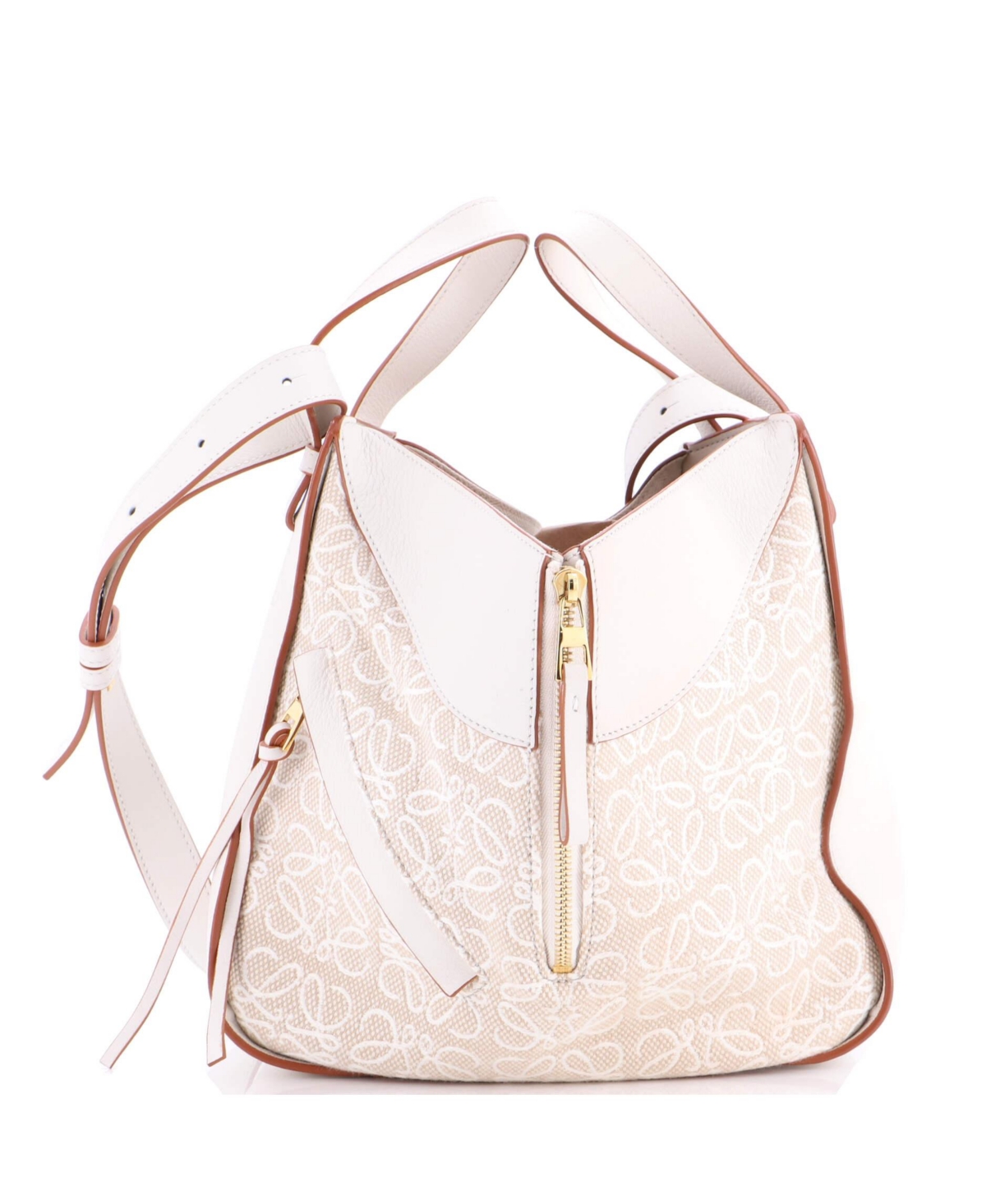 Click here for Pre-Owned Loewe Small Hammock Bag Leather and Anag... prices