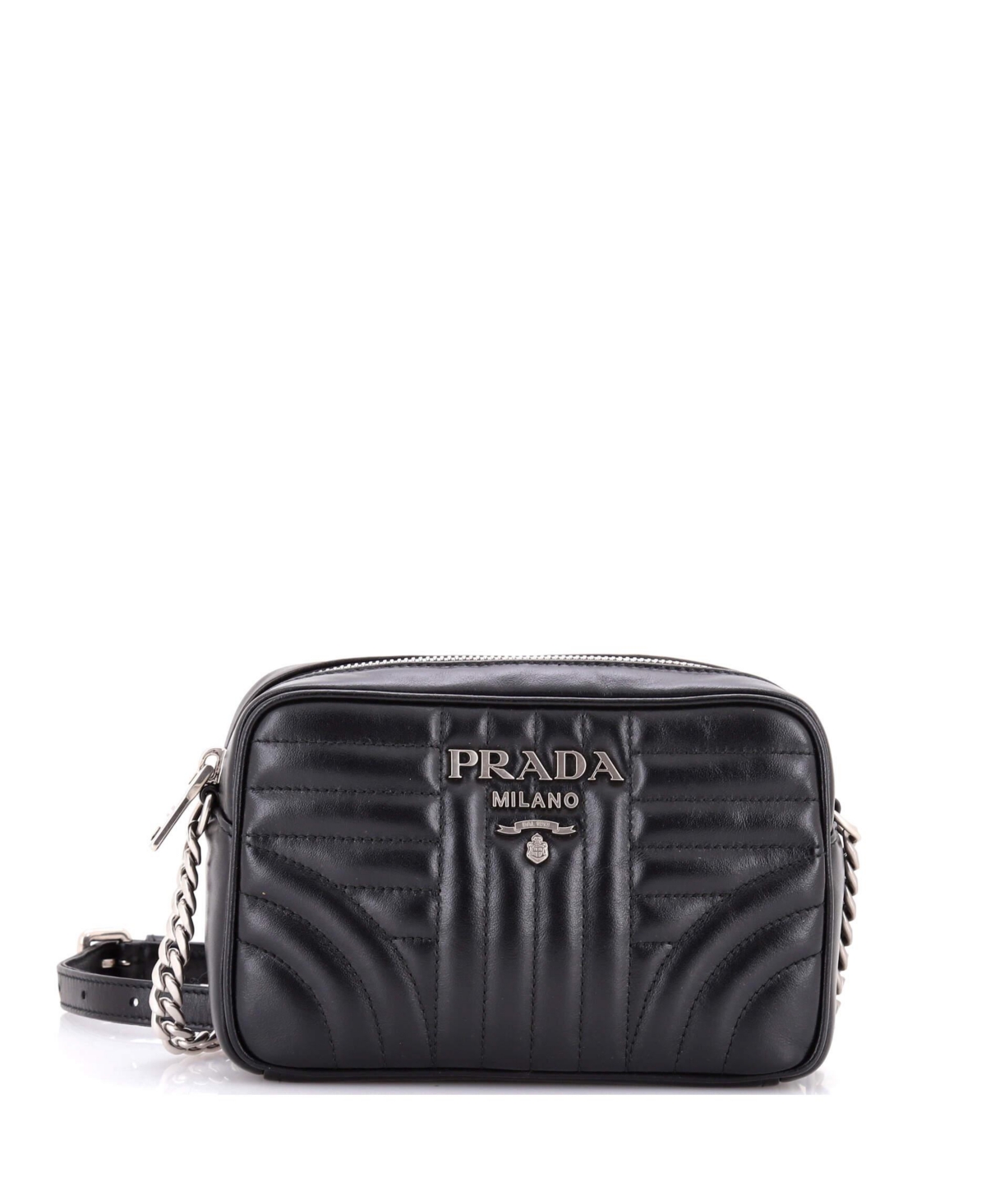 Click here for Pre-Owned Prada Small Camera Bag Diagramme Quilted... prices
