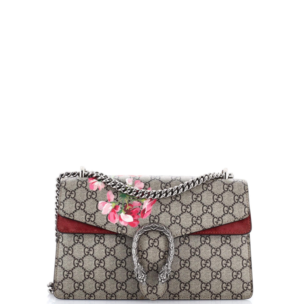 Click here for Pre-Owned Gucci Small Dionysus Bag Blooms Print Gg... prices