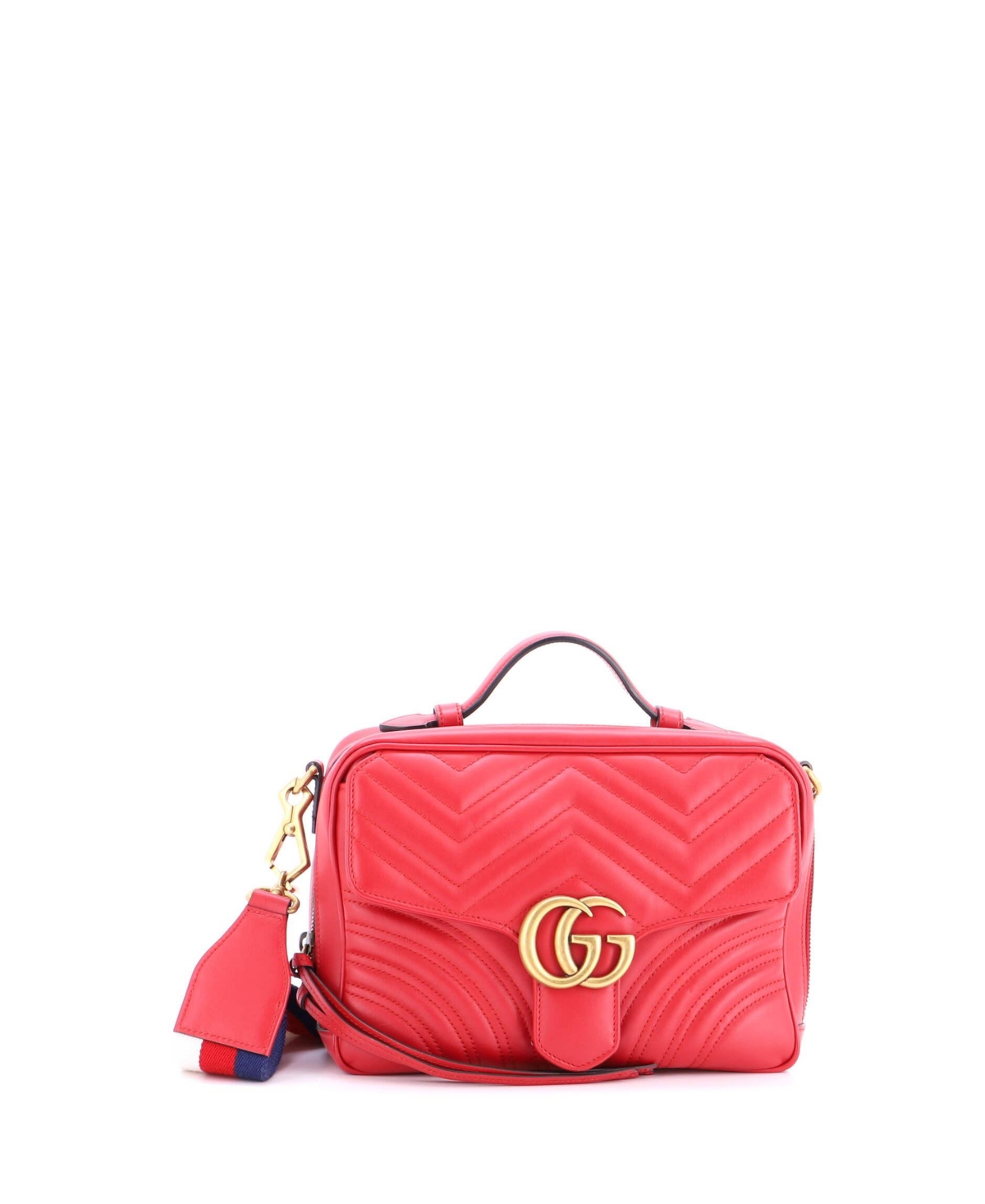 Click here for Pre-Owned Gucci Small Gg Marmont Zip Around Camera... prices