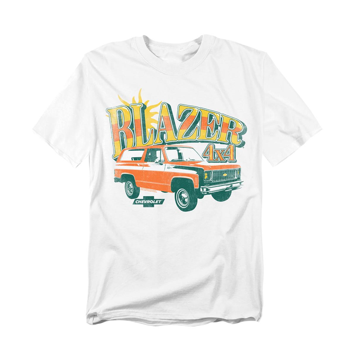Click here for Corvette Mens Chevrolet Blazer Retro T-Shirt - Whi... prices
