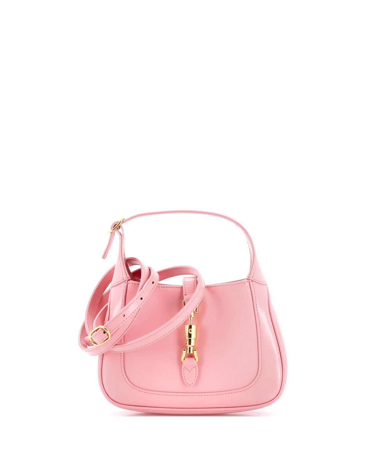 Click here for Pre-Owned Gucci Mini Jackie 1961 Hobo Leather - Pi... prices