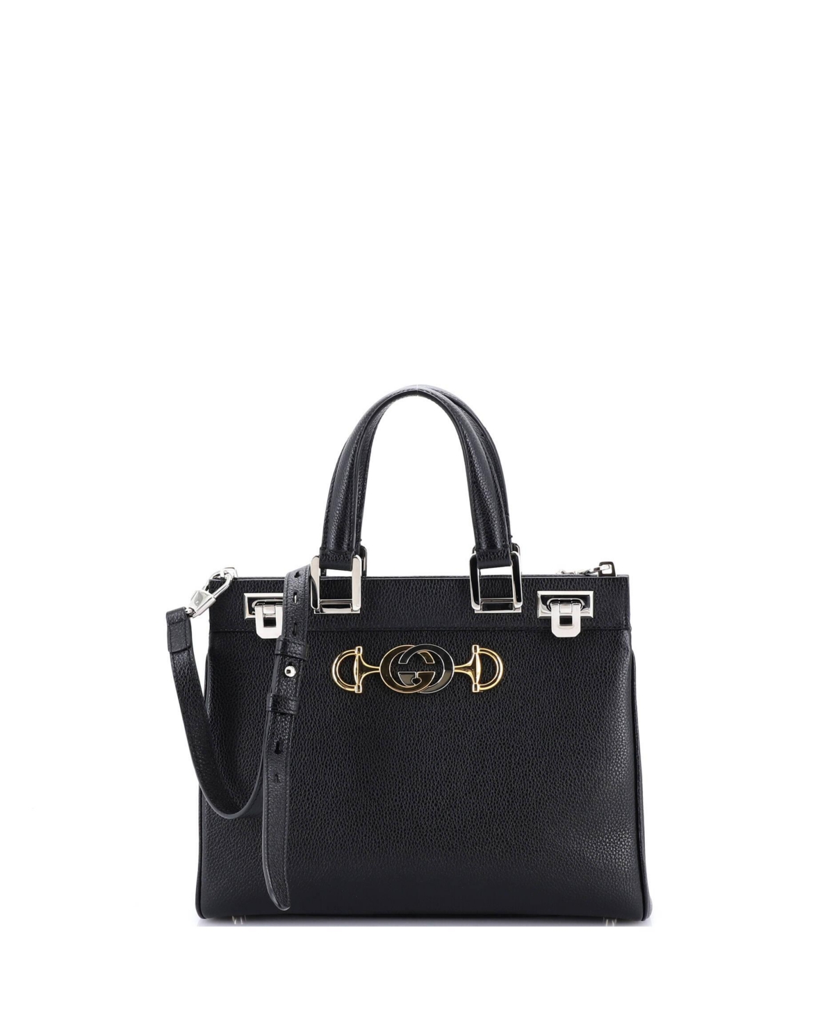 Click here for Pre-Owned Gucci Small Zumi Top Handle Bag Leather... prices