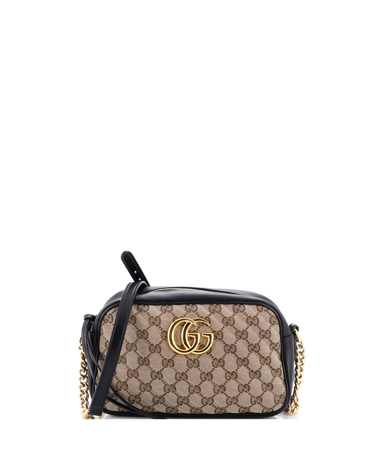Click here for Pre-Owned Gucci Small Gg Marmont Shoulder Bag Diag... prices