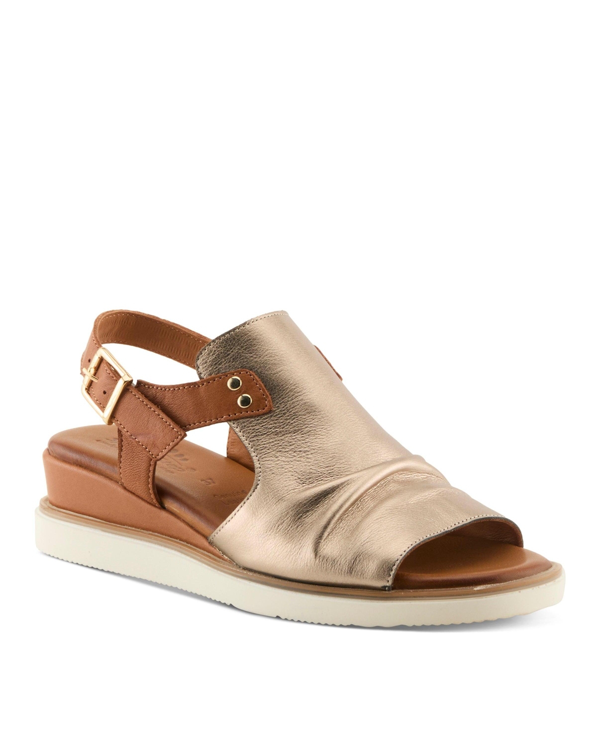 Click here for Spring Step Womens Locals Sandal - Bronze multi prices