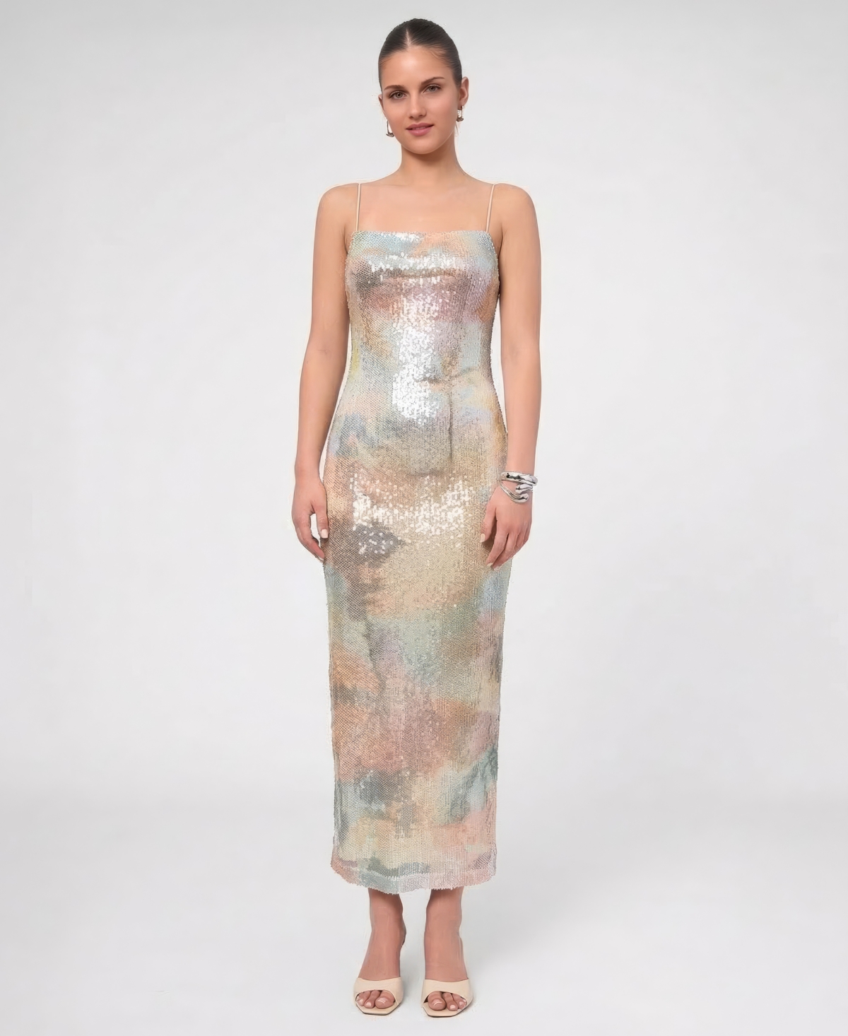 Click here for Rachel Rachel Roy Womens Sable Sequin Square Neck... prices