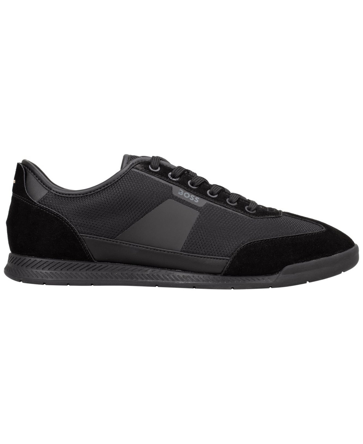 Click here for Hugo Boss Mens Nitan Lace-Up Shoes - Black prices