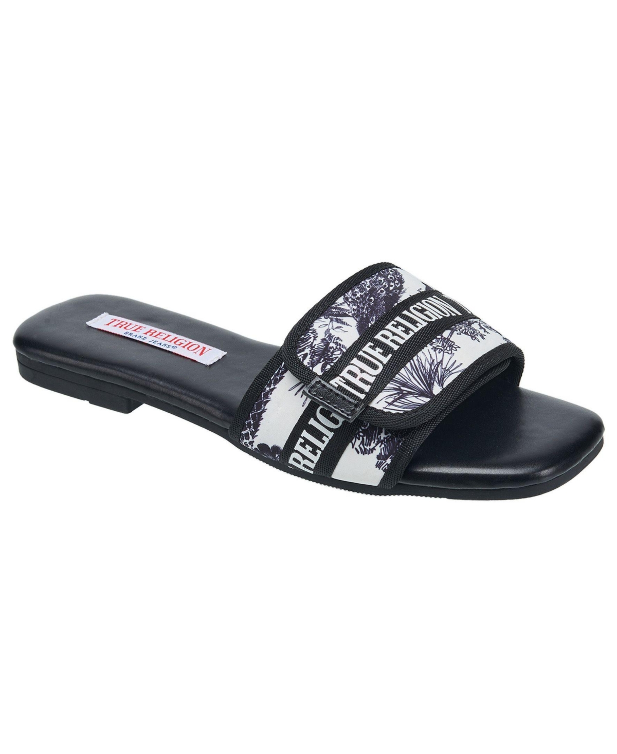 Click here for True Religion Womens Missy Logo Adjustable Sandal... prices