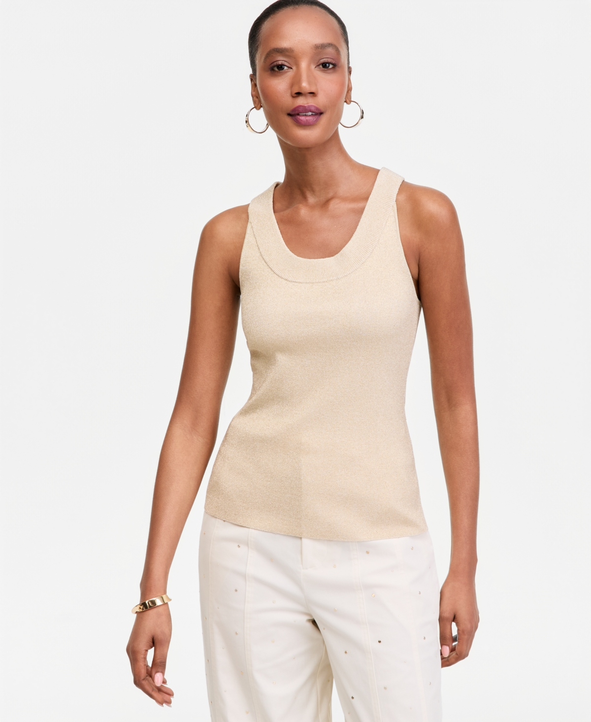 Click here for I.n.c. International Concepts Womens Scoop-Neck Sw... prices