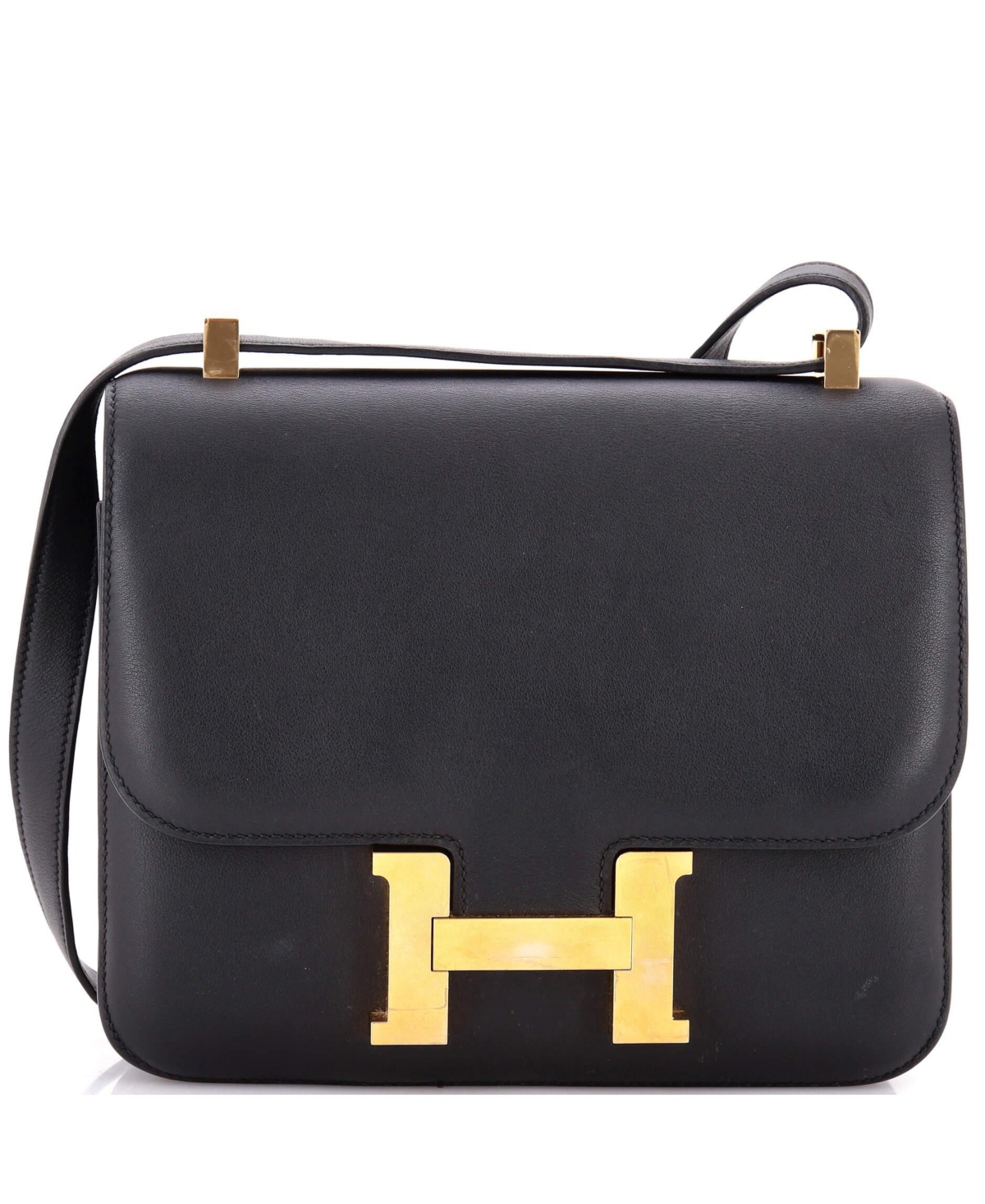 Click here for Pre-Owned HERMES 24 Constance Bag Swift - Black prices