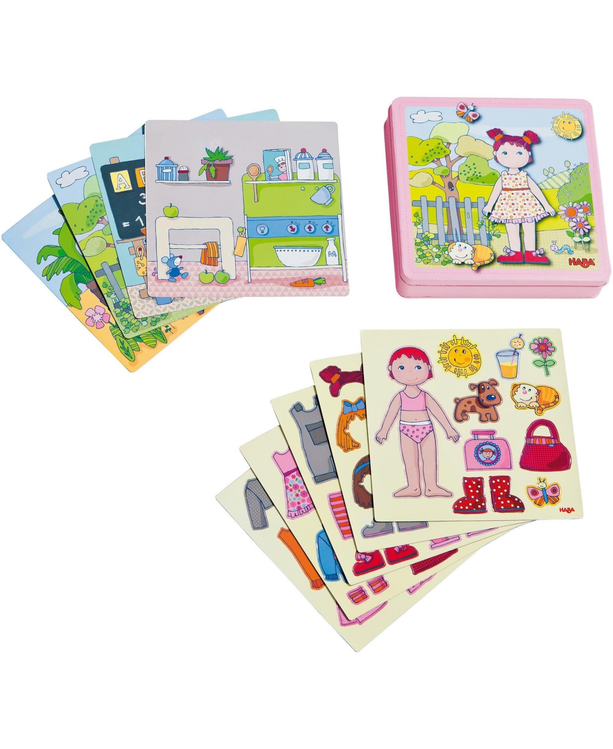 Click here for Haba Dress-Up Doll Magnetic Travel Activity - Mutl... prices