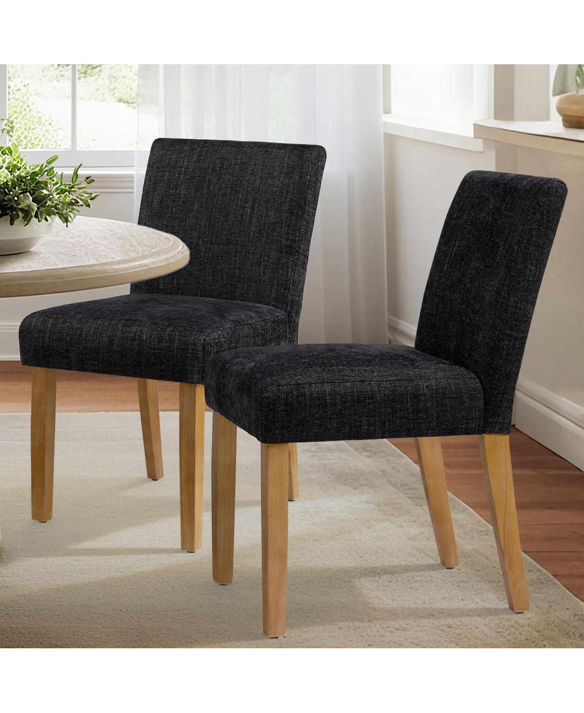 Click here for Maison Boucle Linen Upholstered Solid Wood Dining... prices