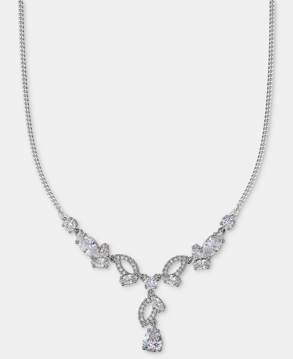 Click here for Givenchy Cubic Zirconia Lariat Necklace  16 + 3 ex... prices