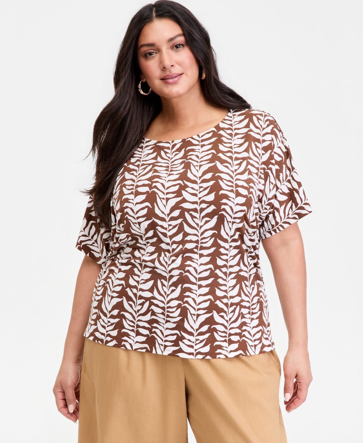 Click here for I.n.c. International Concepts Plus Size Printed Bo... prices