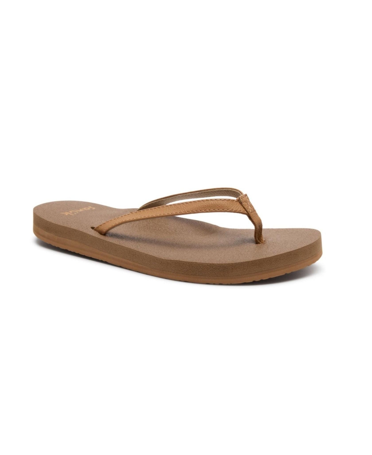 Click here for Sanuk Womens Yoga Joy Ii Sandals - Tan prices