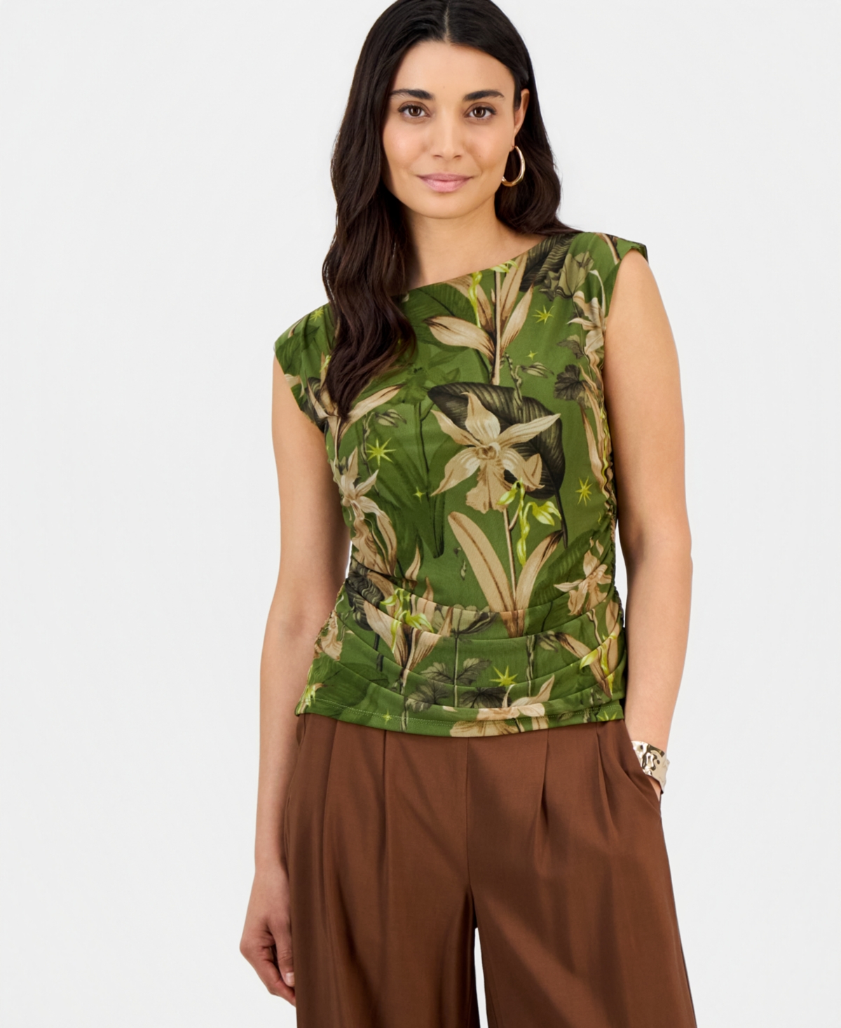 Click here for I.n.c. International Concepts Printed Sleeveless H... prices