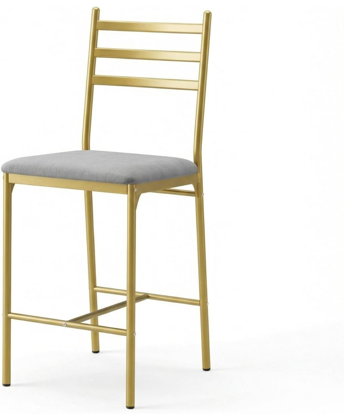 Click here for gaomon Set of 2 Modern Gold Bar Stools  Padded Sea... prices
