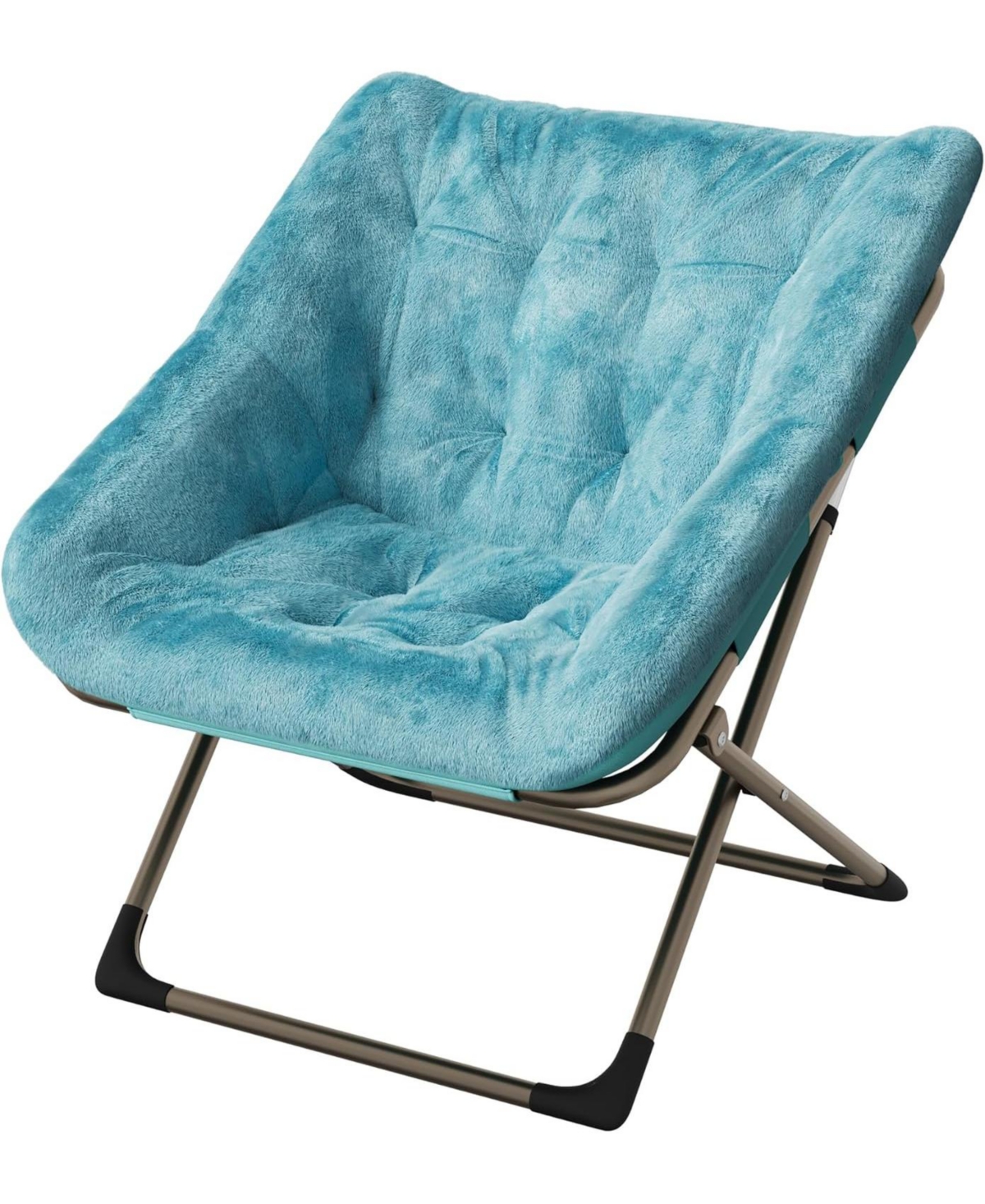 Click here for gaomon Rabbit Fur Saucer Chair  Foldable Comfy Lou... prices