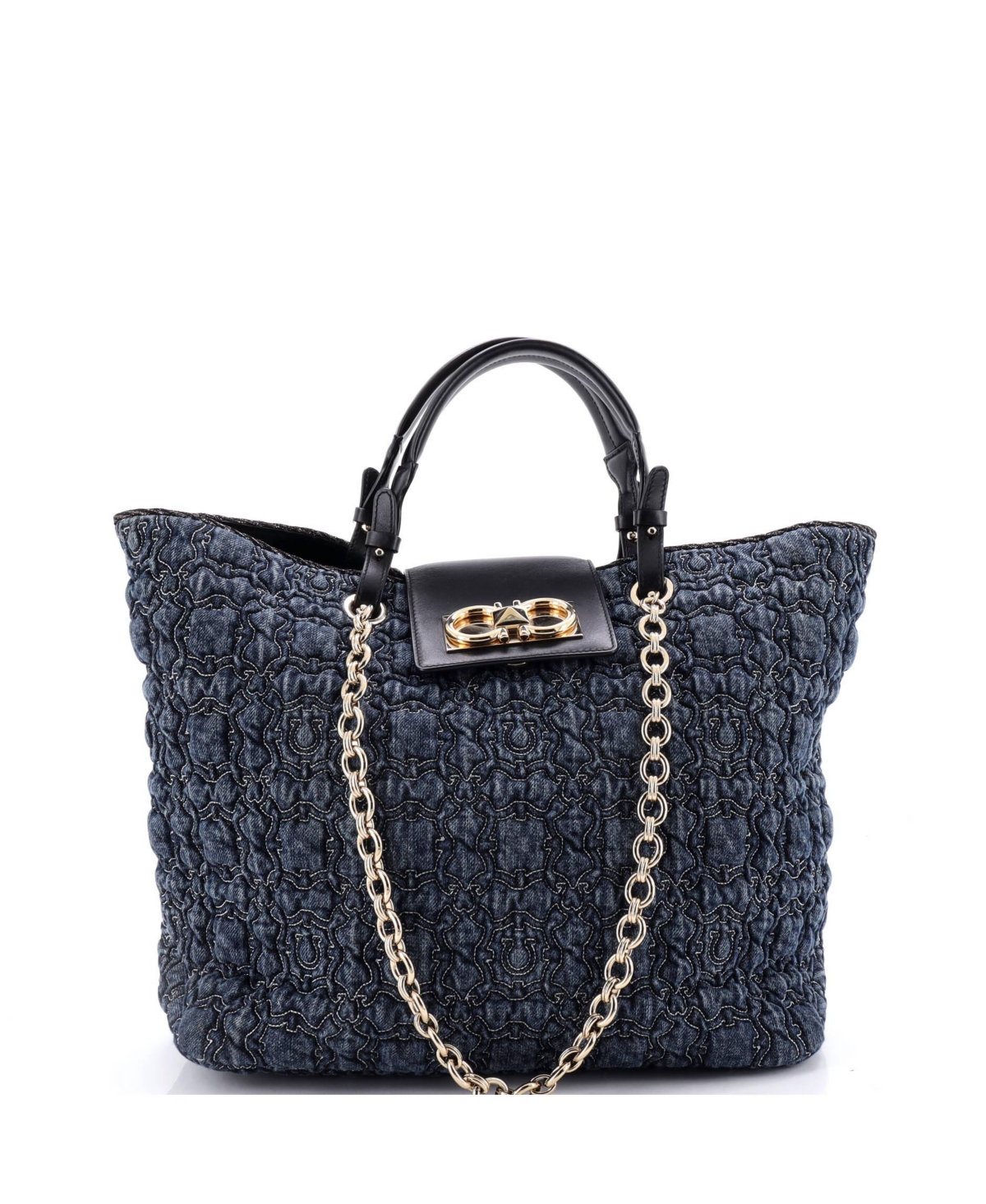 Click here for Pre-Owned Salvatore Ferragamo Medium Gancini Galor... prices