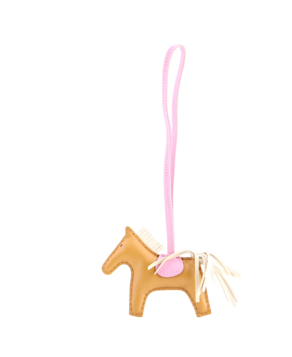 Click here for Pre-Owned Hermes Pm GriGri Rodeo Bag Charm Leather... prices