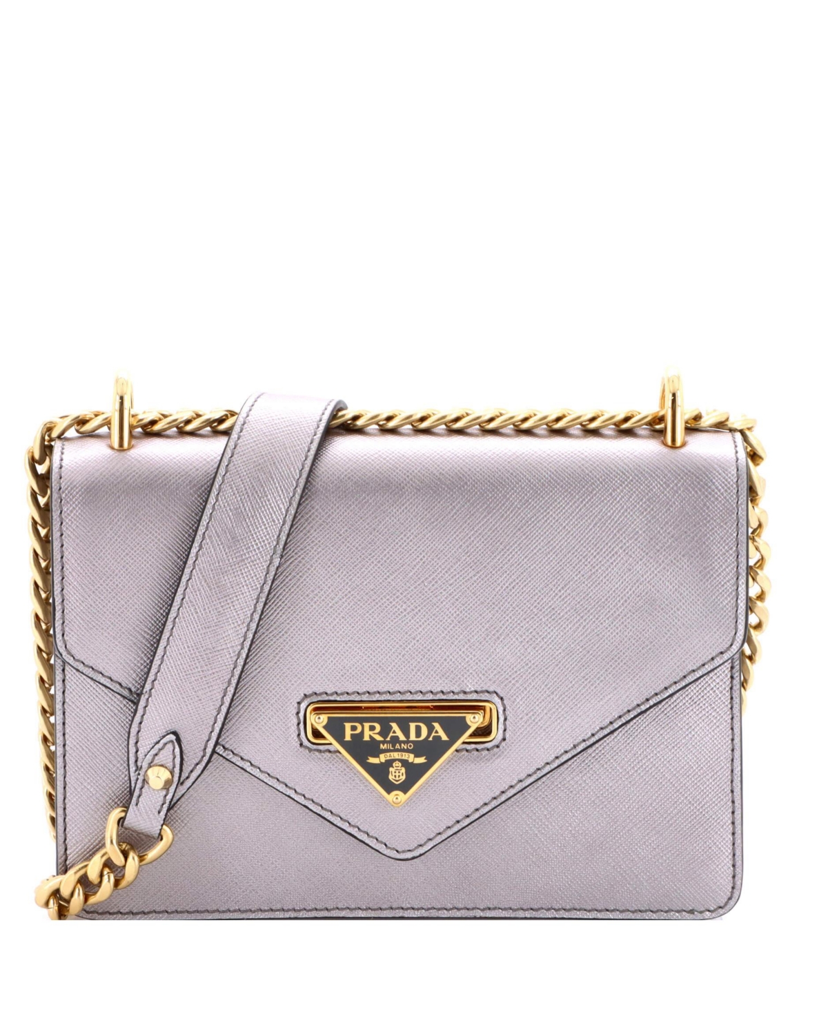 Click here for Pre-Owned Prada Small Envelope Flap Chain Shoulder... prices
