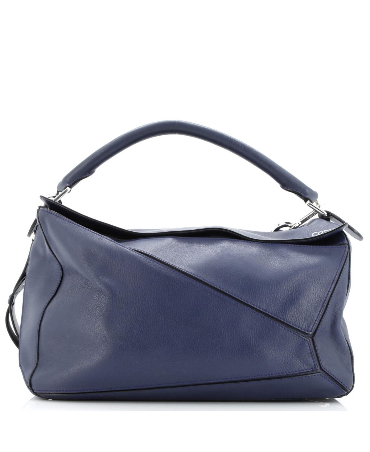 Click here for Pre-Owned Loewe Large Puzzle Bag Leather - Blue prices