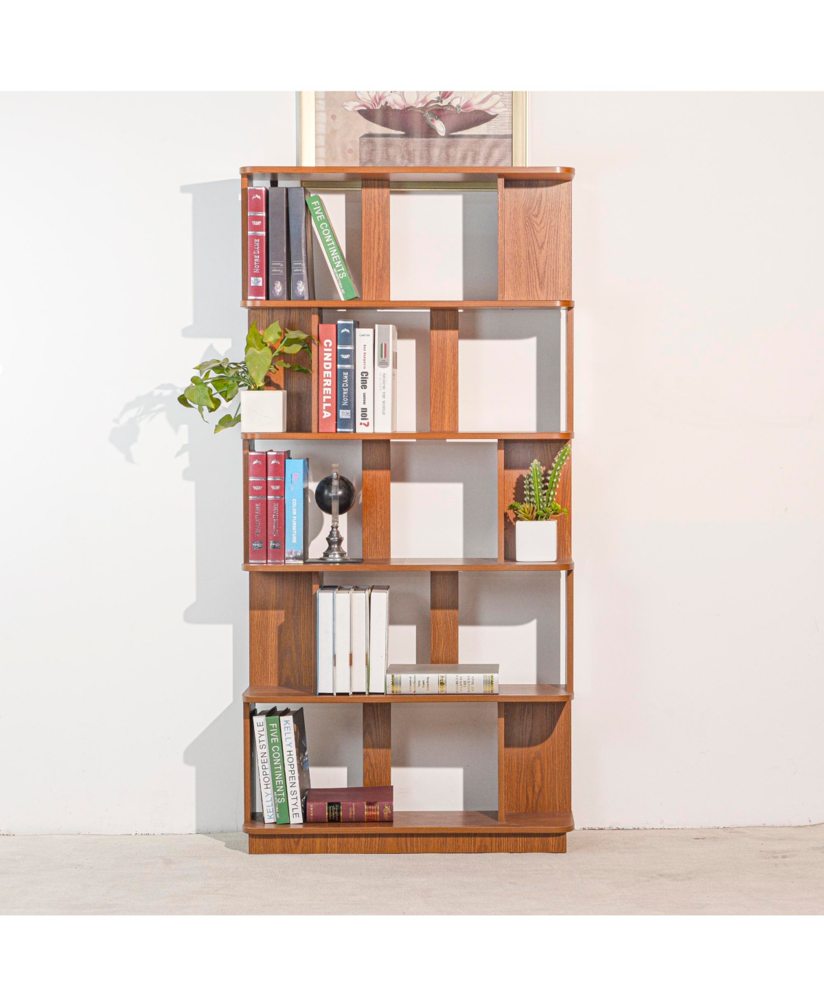 Click here for Rainsken 5-Tier Bookcase - Modern Open Storage Boo... prices