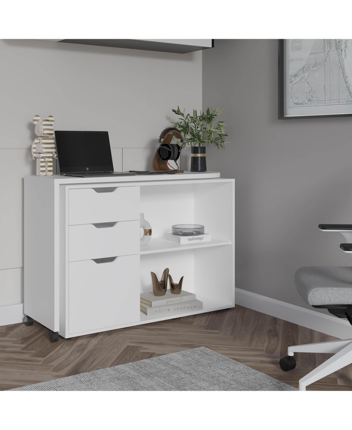 Click here for Depot E-Shop Lamont Rotable Desk 31.7" H  1 D... prices