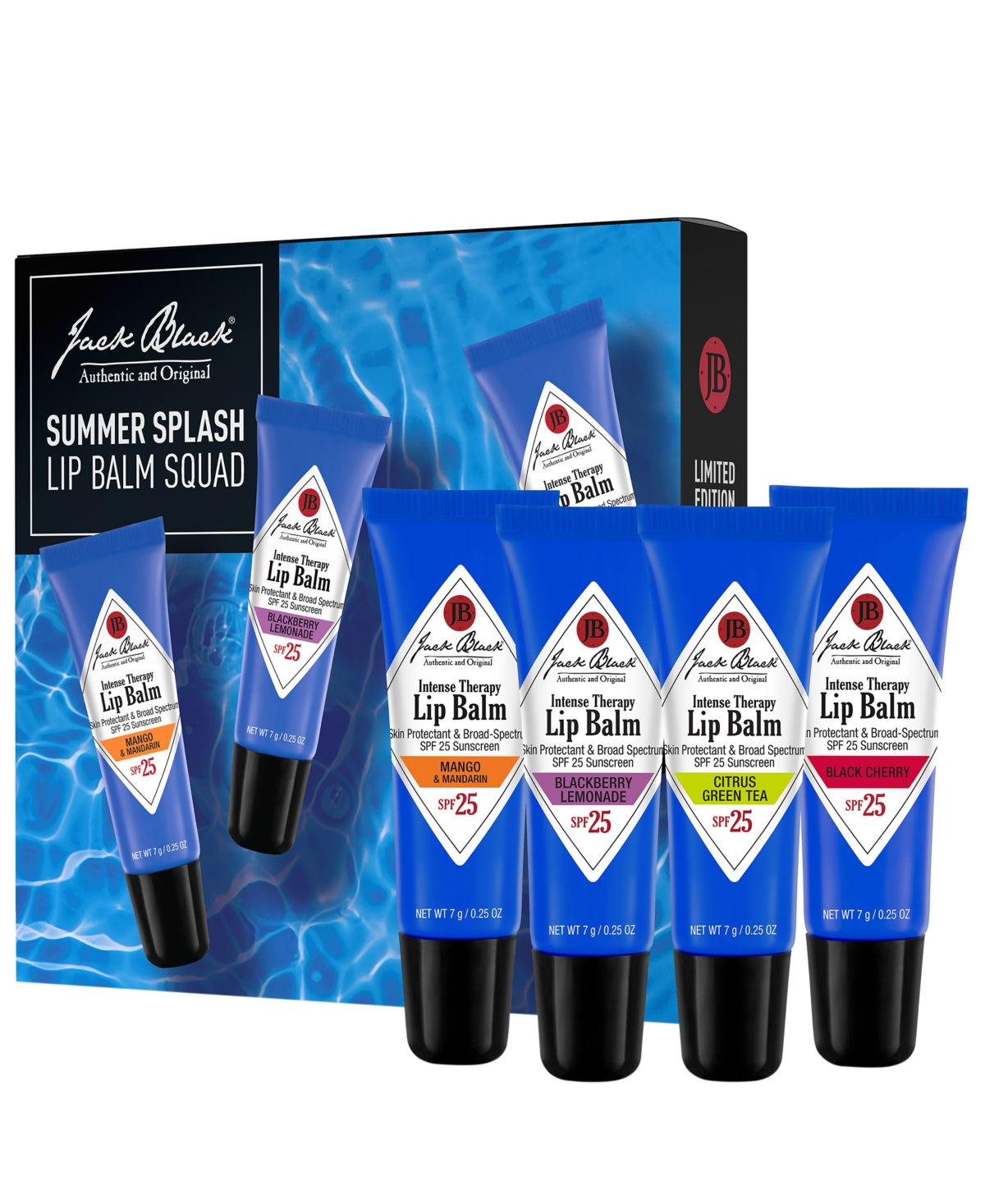Click here for Jack Black 4-Pc. Summer Splash Lip Balm Set prices