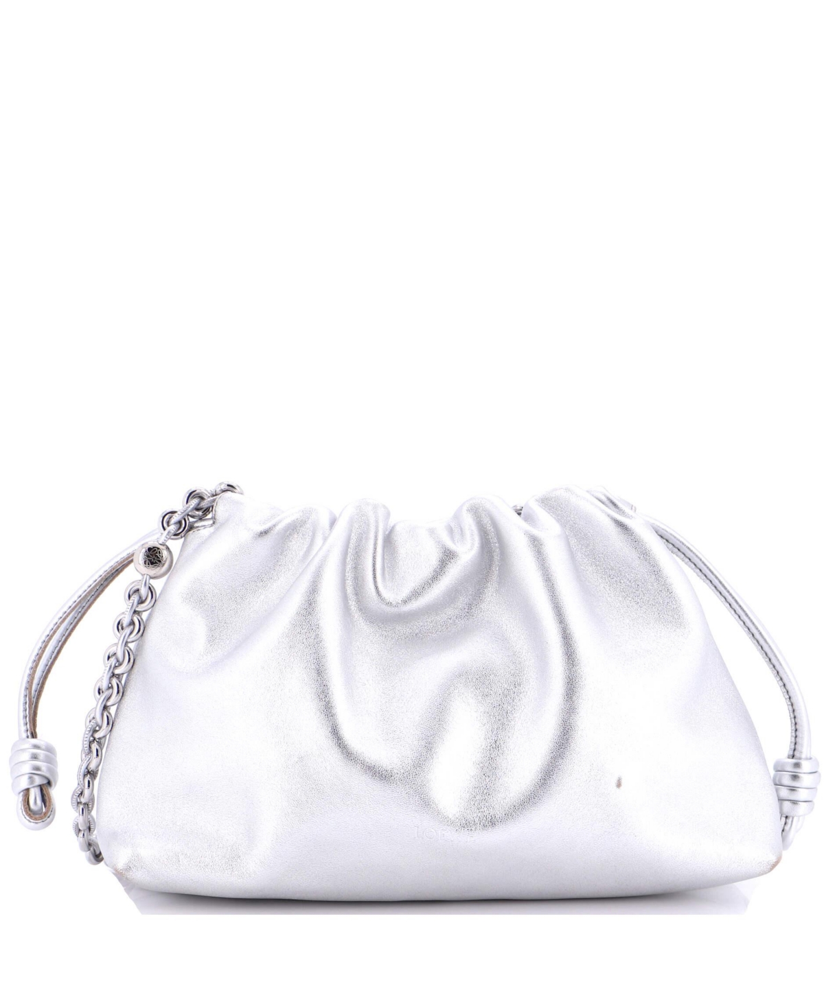 Click here for Pre-Owned Loewe Medium Flamenco Knot Chain Purse B... prices