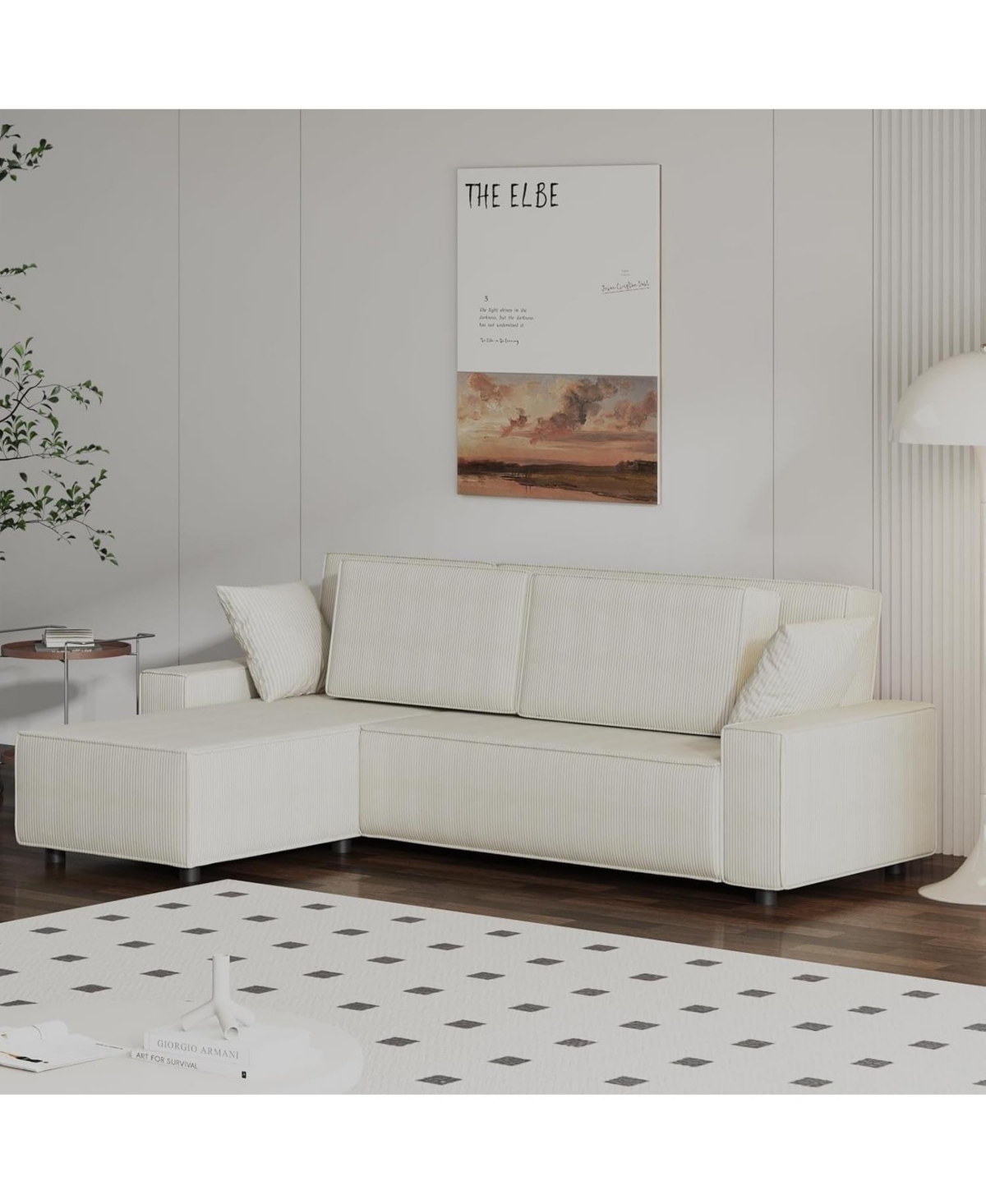 Click here for gaomon 70 Oversized Cloud Couch  Mid-Century Cheni... prices