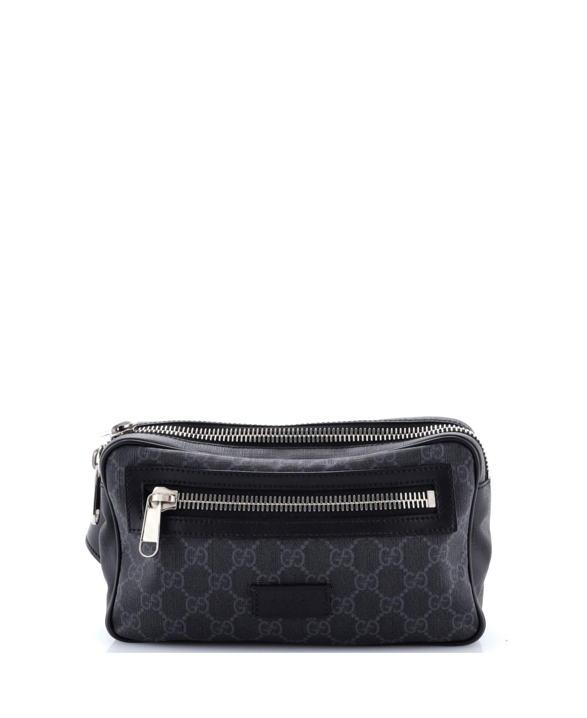 Click here for Pre-Owned Gucci Small Soft Zip Belt Bag Gg Coated... prices