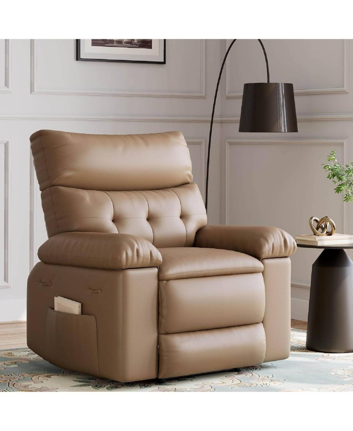 Click here for gaomon Oversized Manual Recliner Sofa Chair for Li... prices