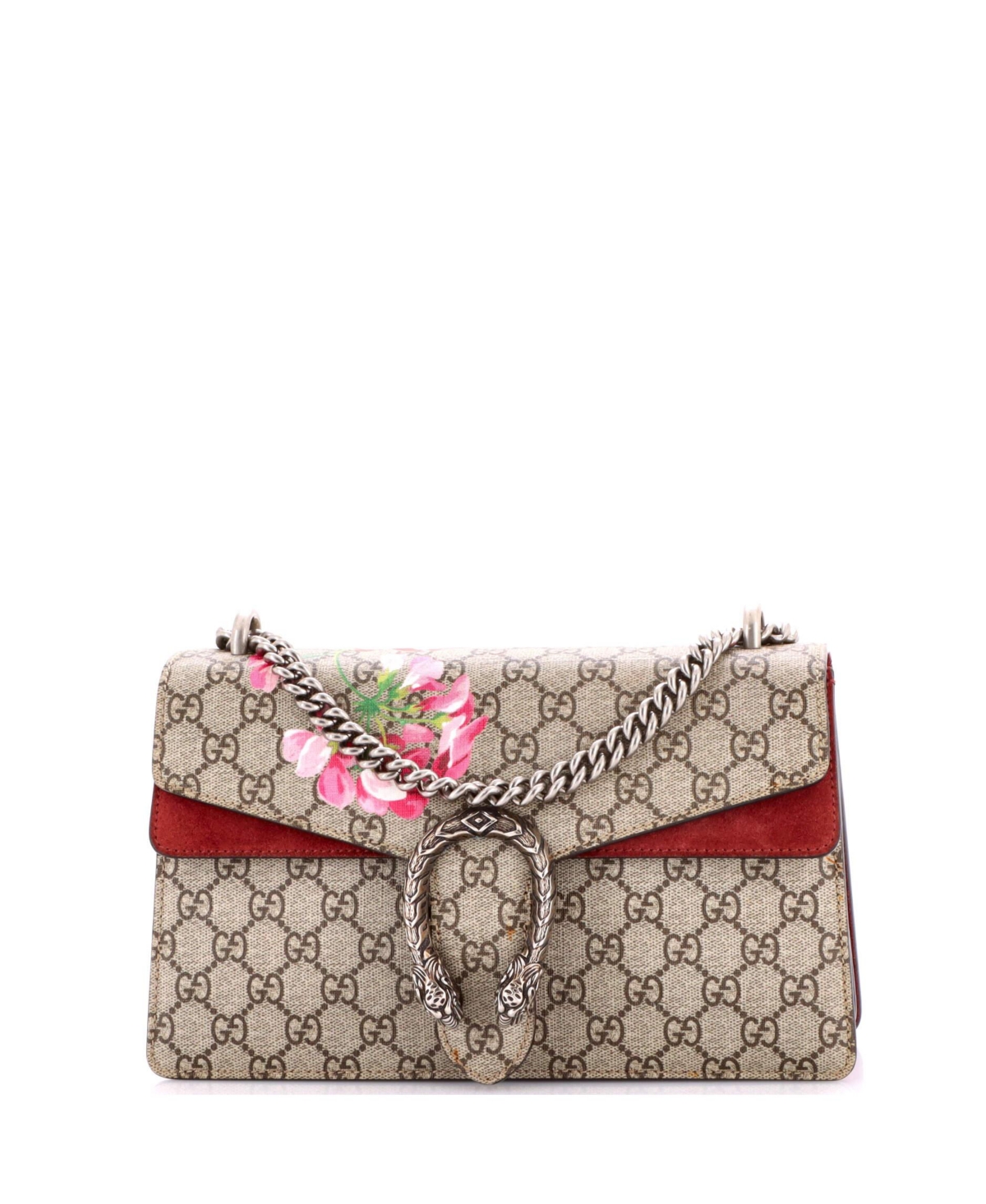 Click here for Pre-Owned Gucci Small Dionysus Bag Blooms Print Gg... prices