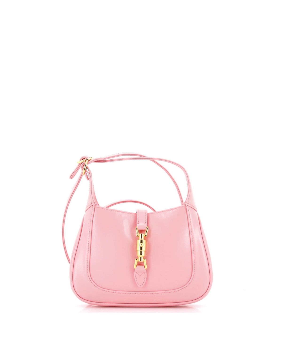 Click here for Pre-Owned Gucci Mini Jackie 1961 Hobo Leather - Pi... prices