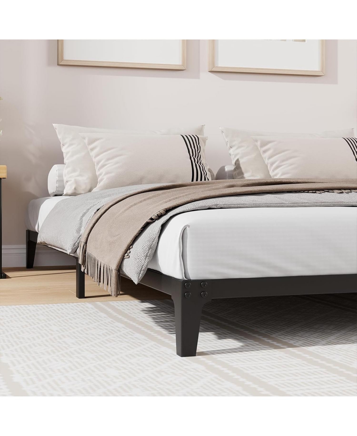 Click here for gaomon Heavy Duty Metal Bed Frame with Under Bed S... prices