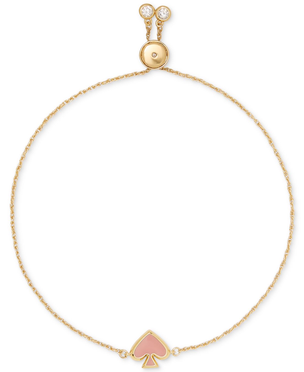 Click here for kate spade new york Gold-Tone Brass Slider Bracele... prices