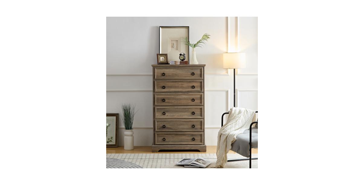 Click here for Flynama Elegant 3 Drawer Dresser Modern Storage Ca... prices