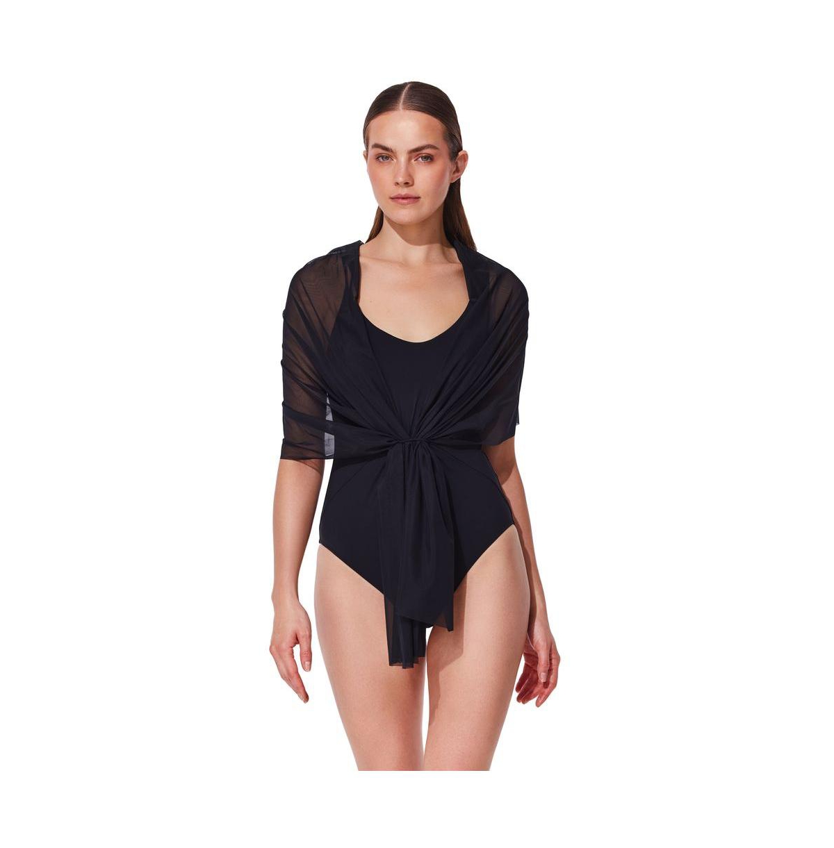 Click here for Gottex Womens Yuri Flower Multi-Way Mesh One Piece... prices