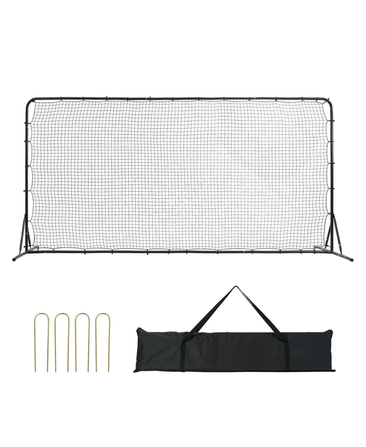 Click here for Mecale 12 x 6 Ft Soccer Rebounder Net with Carry B... prices