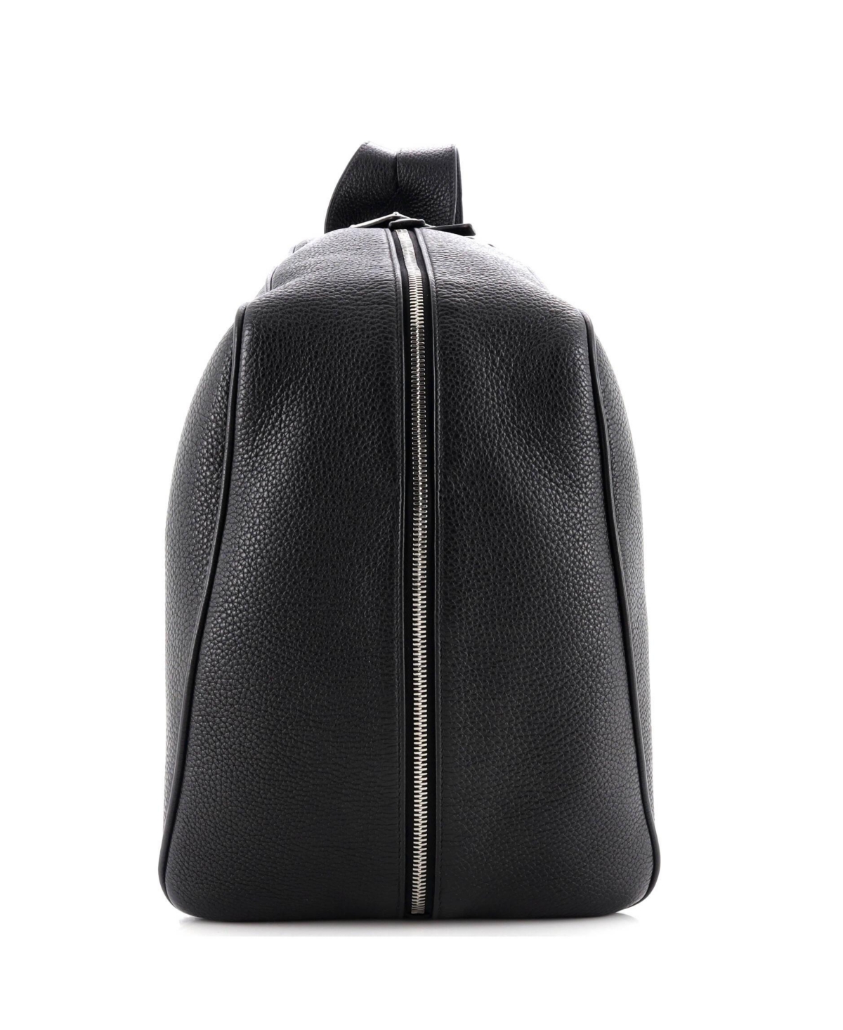 Click here for Pre-Owned Prada Triangle Zip Backpack Leather - Bl... prices