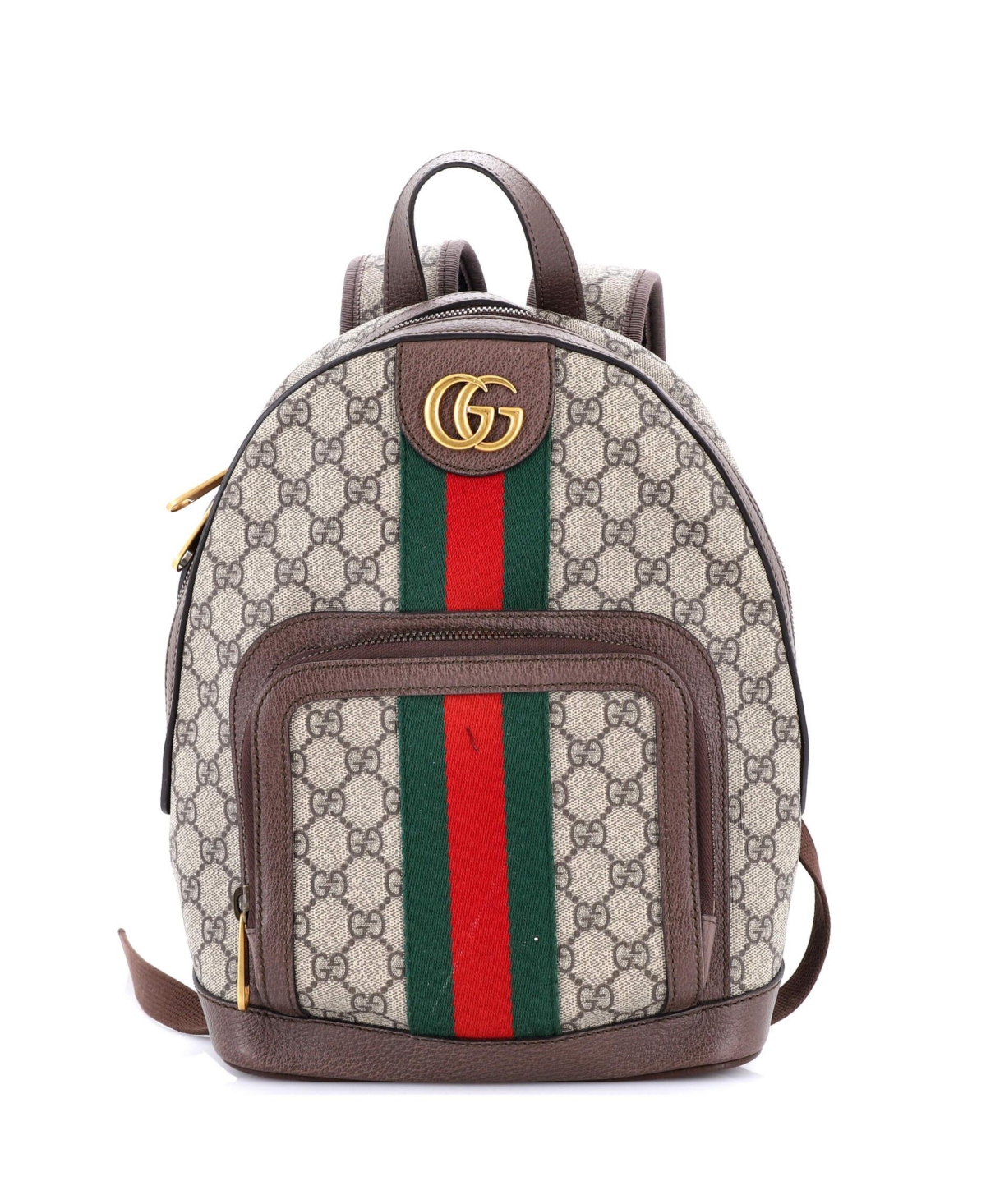 Click here for Pre-Owned Gucci Small Ophidia Backpack Gg Coated C... prices