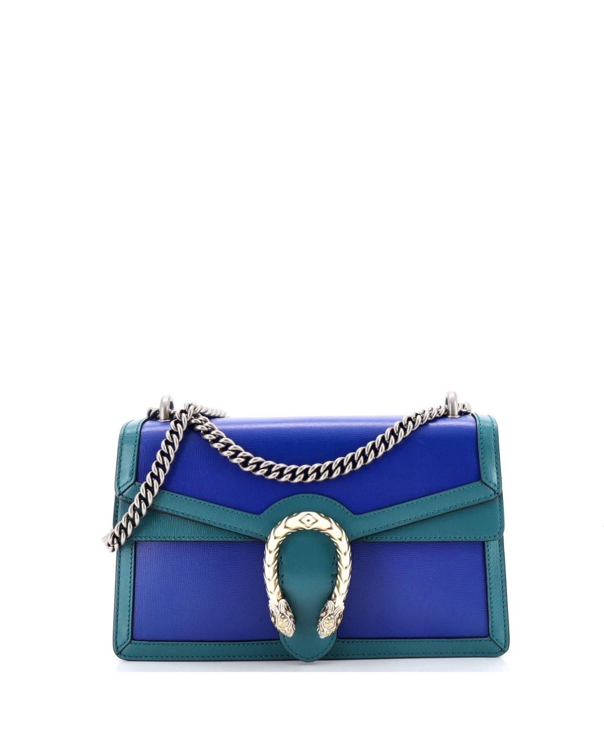 Click here for Pre-Owned Gucci Small Dionysus Bag Leather - Blue prices