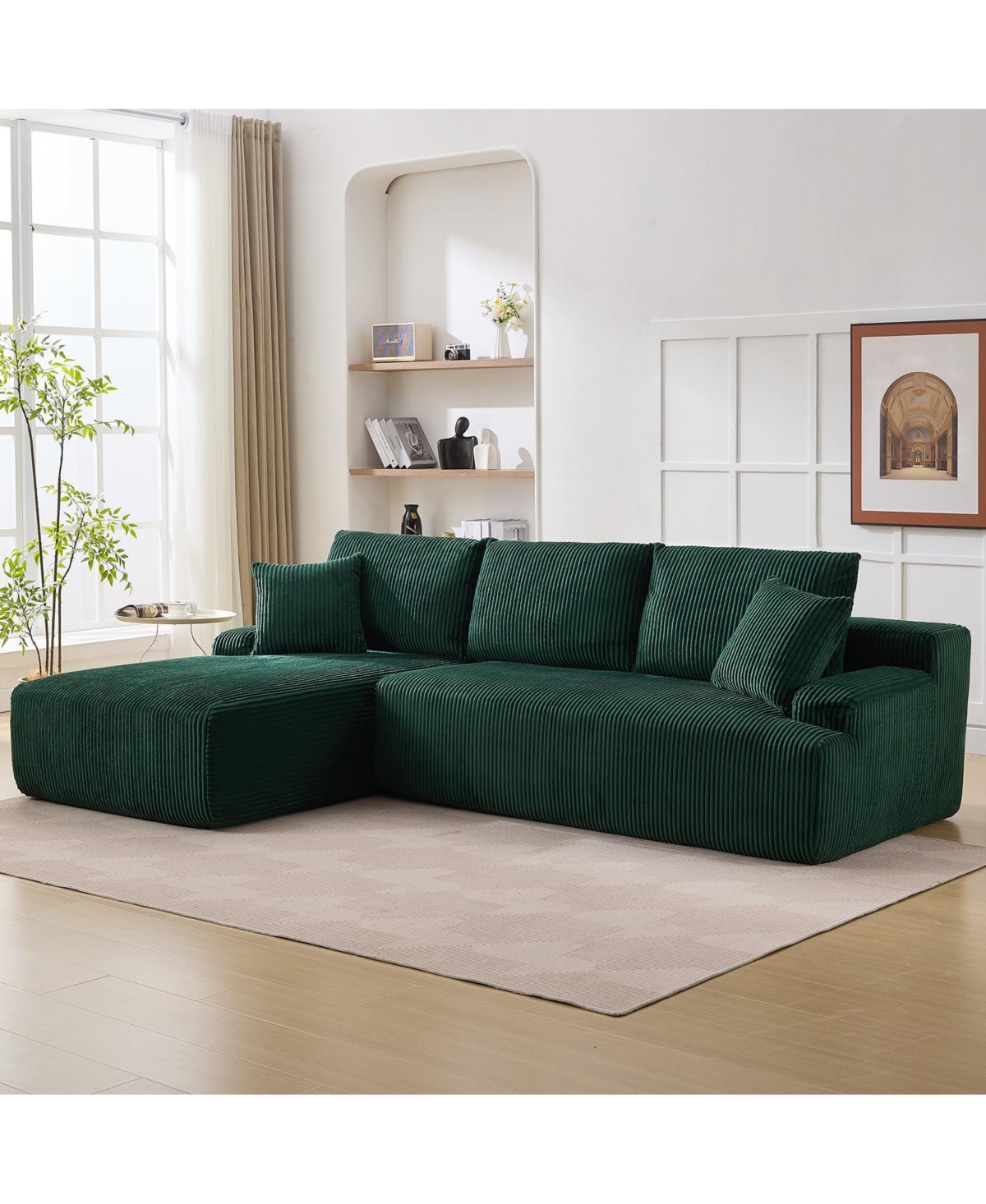 Click here for gaomon 106 Modular L-Shaped Cloud Couch  Boneless... prices