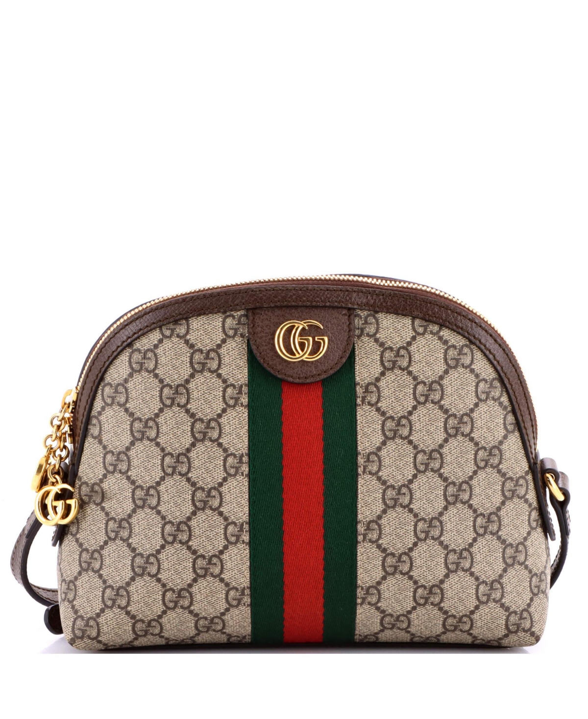 Click here for Pre-Owned Gucci Small Ophidia Dome Shoulder Bag Gg... prices