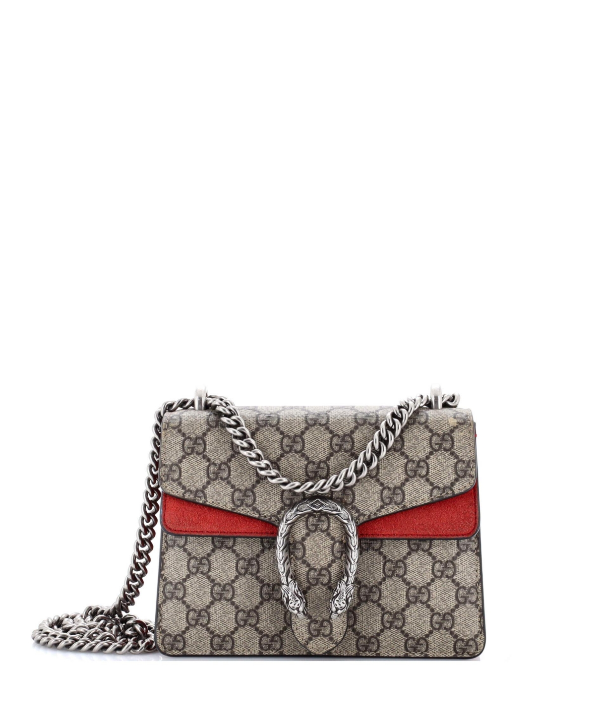 Click here for Pre-Owned Gucci Mini Dionysus Bag Gg Coated Canvas... prices