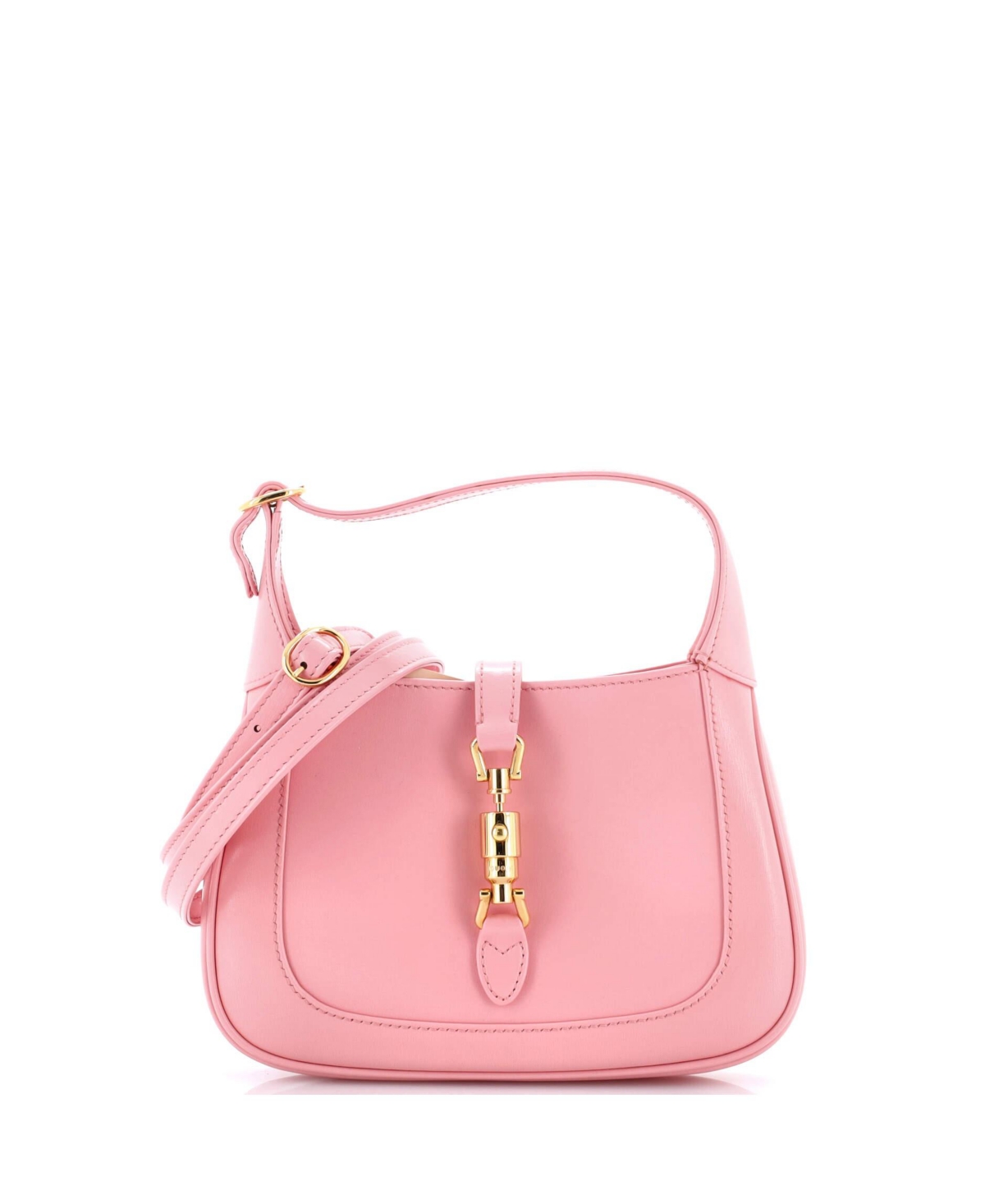 Click here for Pre-Owned Gucci Mini Jackie 1961 Hobo Leather - Pi... prices