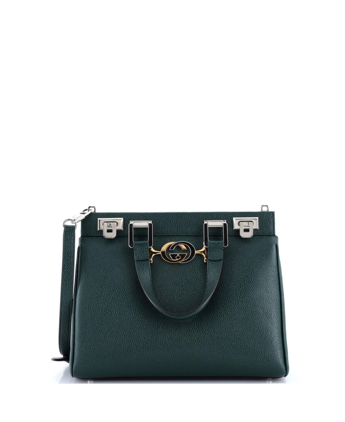 Click here for Pre-Owned Gucci Small Zumi Top Handle Bag Leather... prices